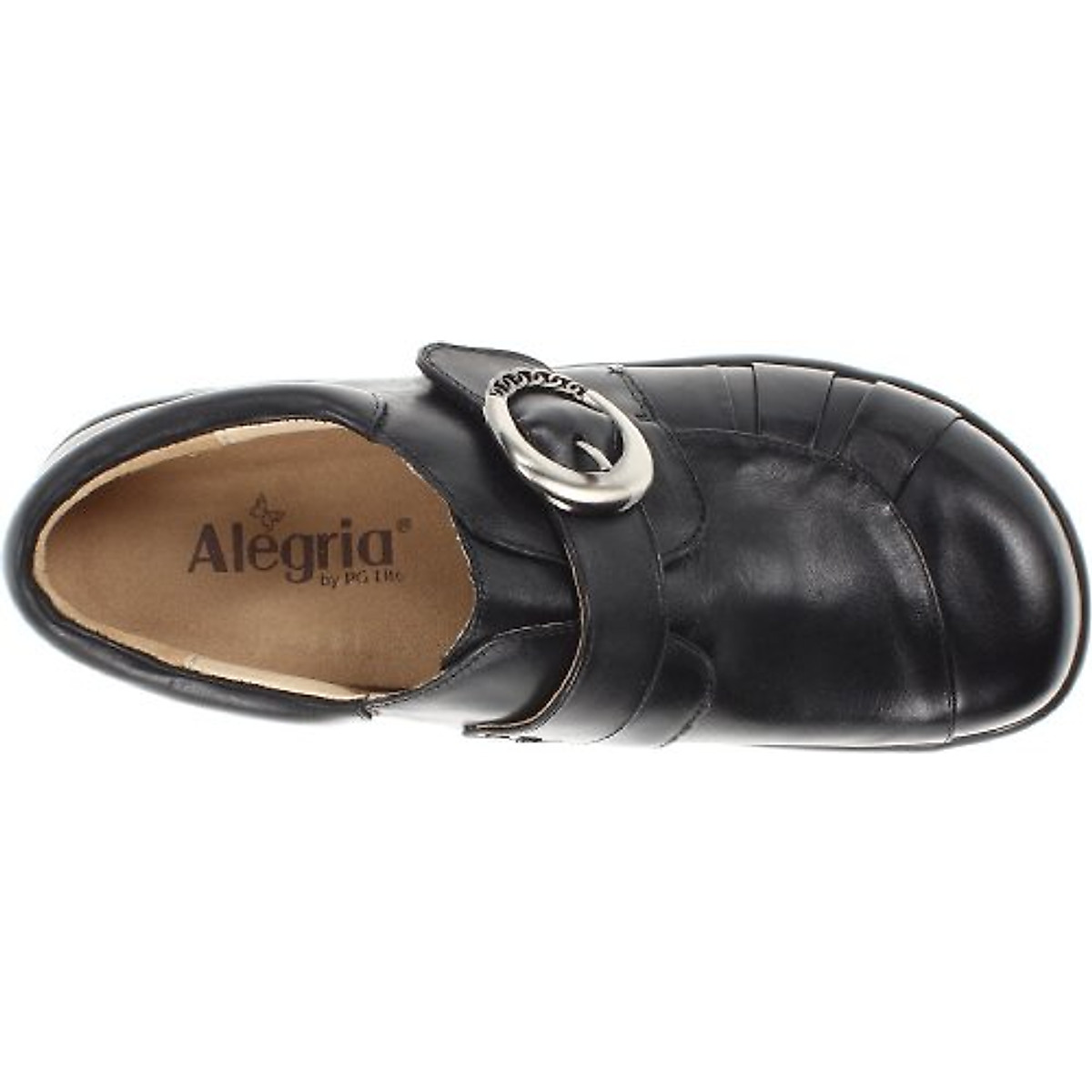 Alegria Women's Khloe Slip-On,Black Nappa,40 EU/10 M US