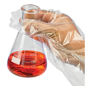 EISCO 12PK Erlenmeyer Flasks, 250mL - Borosilicate Glass - Narrow Neck Flasks, Conical Flasks, Glass Flasks