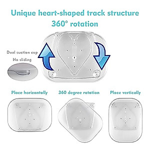 Lazy Susan Organizer for Refrigerator Turntable Fridge Organizer 15.75” Clear Rectangular Lazy Susan Organizer for Kitchen Fridge Cabinet Countertop Pantry Spice Rack Storage