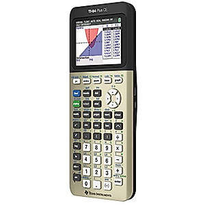 Texas Instruments TI-84 Plus CE Color Graphing Calculator, Golden Ratio (Metallic)