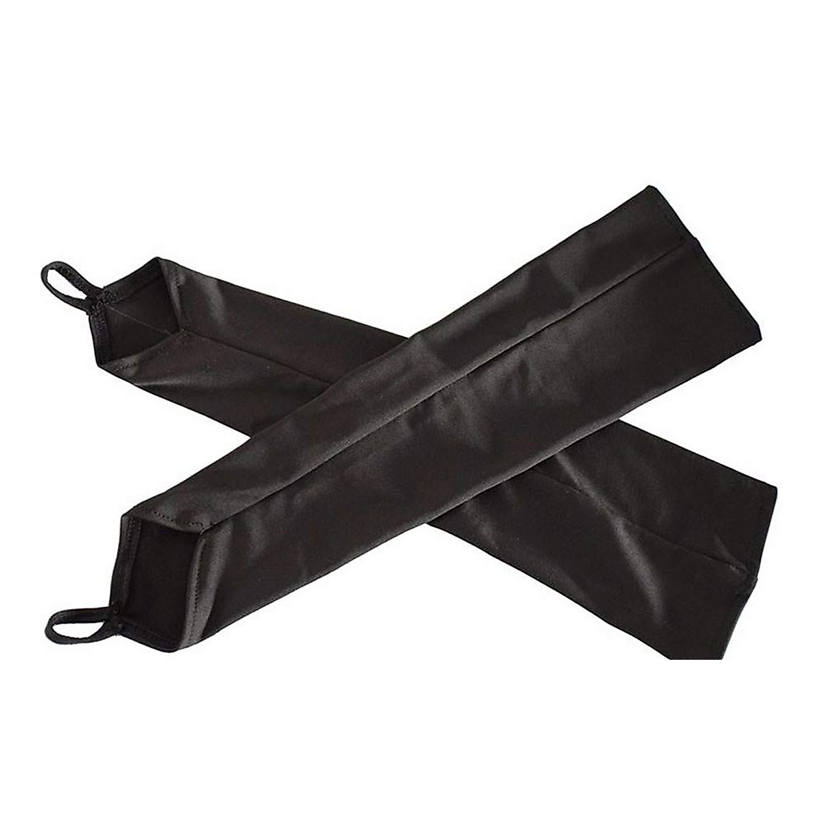 Shinningstar Girls' Boys' Adults' Stretchy Fingerless Over Elbow Cosplay Catsuit Opera Long Gloves (black)