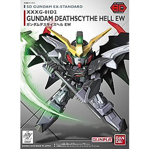 Bandai 5055701 012 Gundam Deathscythe Hell (EW) SD Ex-Standard Model Kit, from Gundam Wing: Endless Waltz