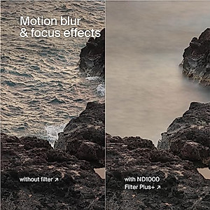 Urth 72mm 4-in-1 Lens Filter Kit (Plus+) - UV, CPL, Neutral Density ND8, ND1000, Multi-Coated Optical Glass, Ultra-Slim Camera Lens Filters