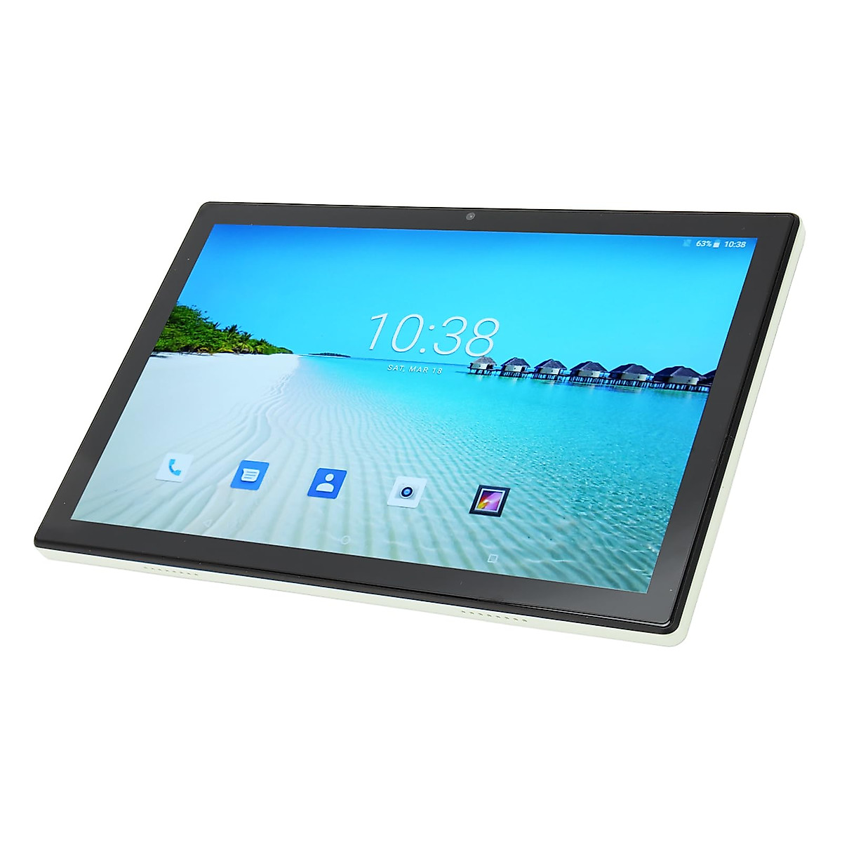 Airshi HD Tablet, 10.1 Inch IPS 2GB RAM 32GB ROM Octa Core CPU 4G LTE 5G WiFi Tablet PC for School (Green)