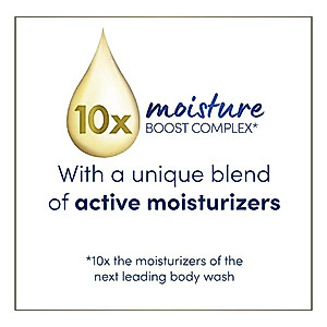 Dove Body Love Body Cleanser Radiance Renew 4 Count For Dull Skin Exfoliating Body Wash with Vitamin C Serum 17.5 fl oz