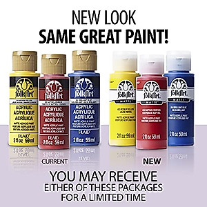 FolkArt K401 Acrylic Paint, 2 oz, True Blue