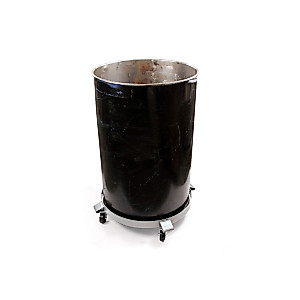 4 Heavy Duty Drum Dollies 1000 Pound - 55 Gallon Swivel Casters Wheel Steel Frame Non Tipping Hand Truck Capacity Dolly