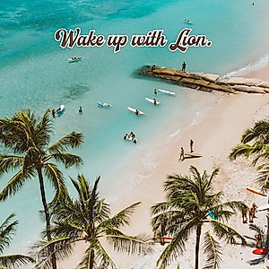 Lion Coffee, Vanilla Macadamia Flavor Light Roast - Ground Coffee, 24 Ounce Bag