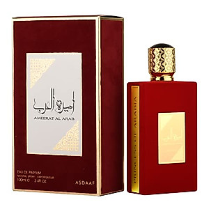 Ameerat Al Arab Unisex EDP - Eau De Parfum 100ml(3.4 oz) | Oriental, Exotic, Attractive | Citrus, Bergamot, White Musk, Aloe Vera, Jasmine, Wood, Musk and Oud | by Asdaaf