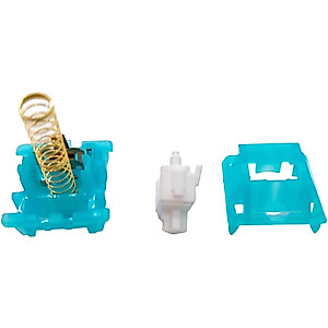 Tecsee Blue Sky Switches for Mechanical Gaming Keyboards POM Linear stem | Standard 63.5g Spring | Plate Mounted | SMD 5 Pin RGB Switches for Backlit Keyboard (Linear/35PCS)