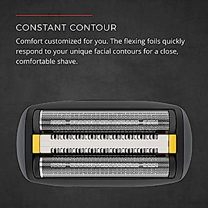 Remington Virtually Indestructible Foil Shaver 5100 PF7855, Yellow