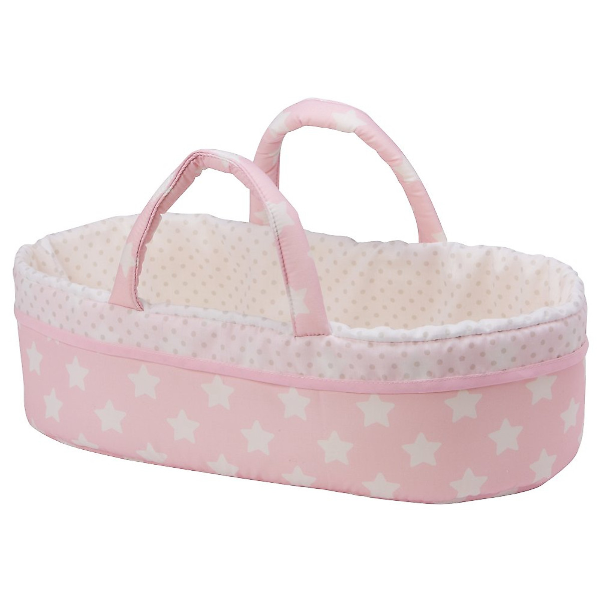 Adora Adoption Babies Essentials, 8-Piece Adoption Baby Doll Accessories and Bunny Toy includes Pink Bassinet, Ruffled Onesie, Headband, Blanket, and Bottle Birthday Gift For Ages 3+ - It's A Girl