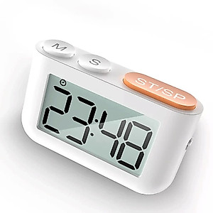 JEUSDF Multifunctional LCD Digital Loud Clock Timers Electronic Countdown Timer Classroom Home Kitchen Cooking Alarm
