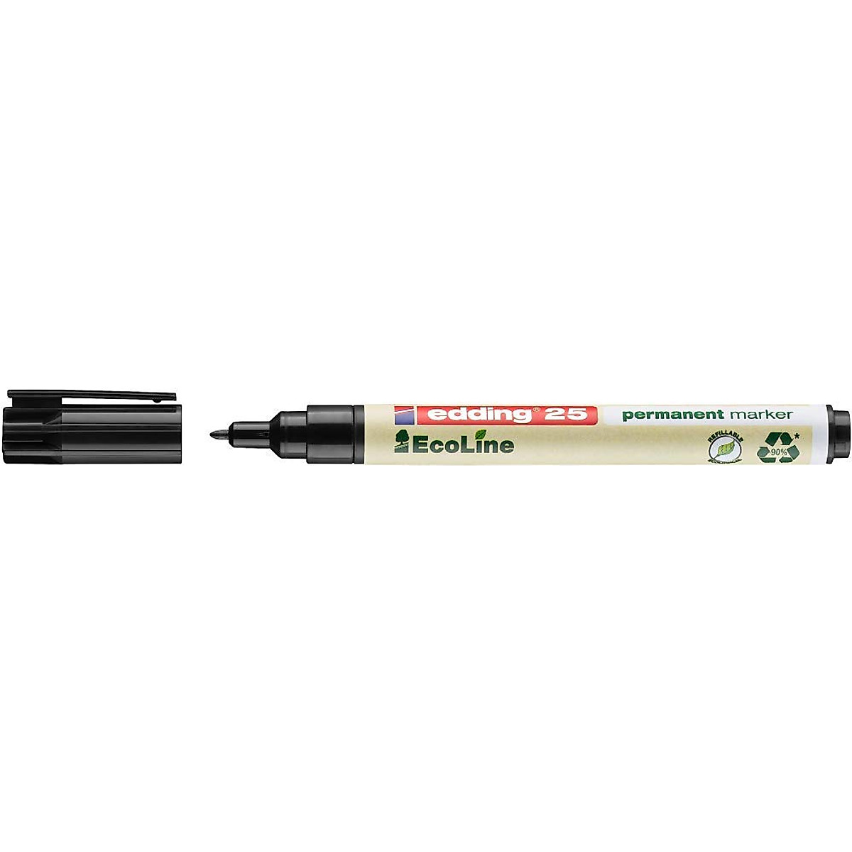 Edding Edding 25 Ecoline Permanent Marker Black