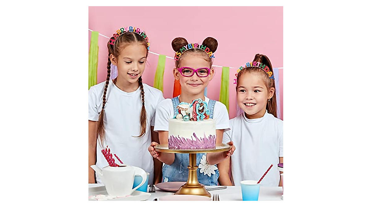 3 Pieces Its My Birthday Alloy Birthday Headband Birthday Crowns for ...