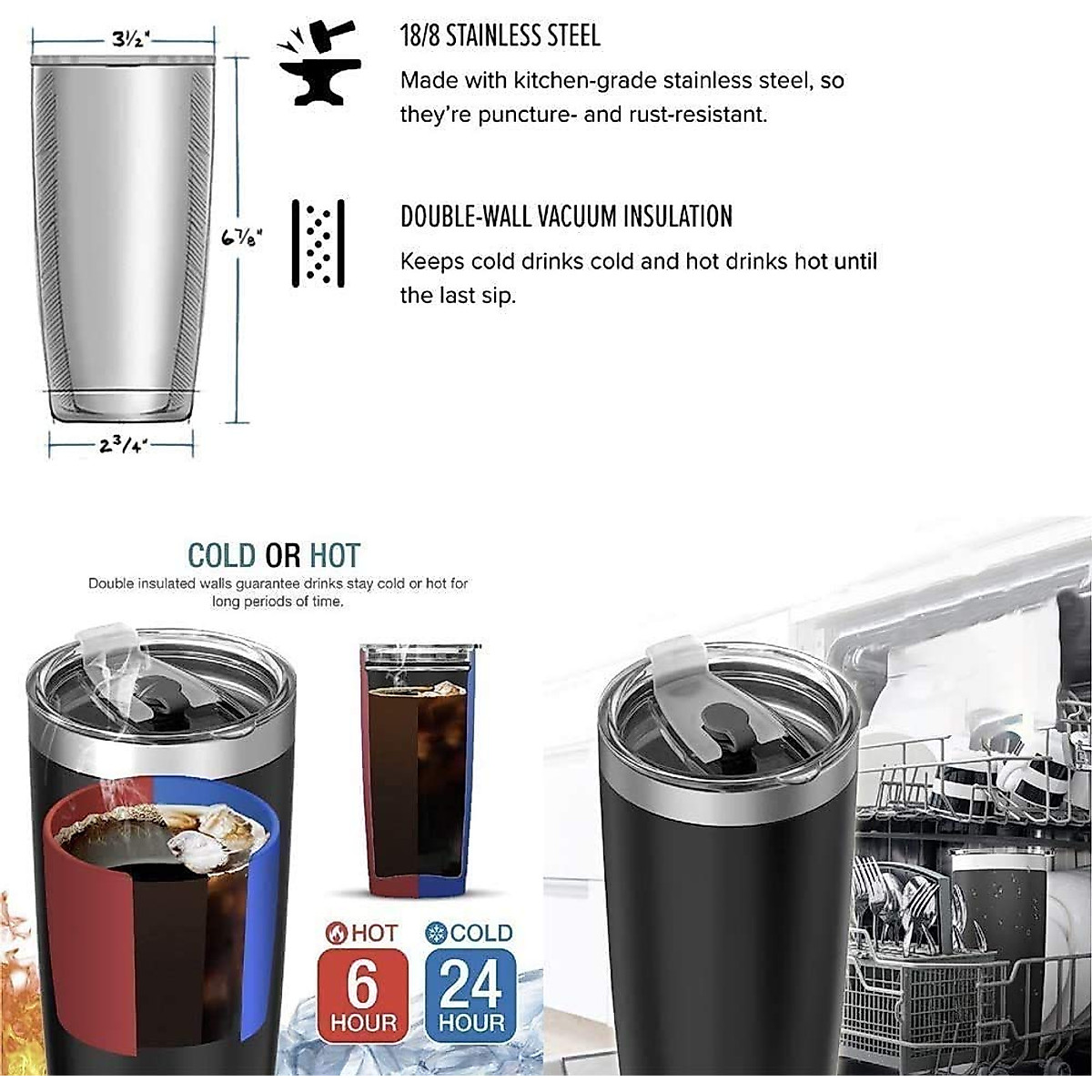 Personalized Tumbler For Mom From Daughter Son Thanks For Not Swallowing Me Funny Sperms Gifts For Mother Custom Name Stainless Steel 20 Oz Insulated Travel Cup For Birthday Mothers Day