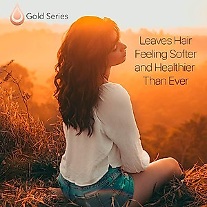 Gold Series Black Truffle Mask – Luxurious Deep Moisturizing & Repairing Hair Mask for Hair Growth and Protection – Intense Care Hair Mask for Dry Damaged Color Treated Hair, 8.45oz