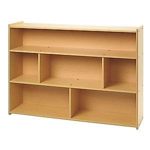Children’s Factory Value Line Kids Bookshelf Organizer, 3-Shelf Classroom Bookshelf for Kids and Toddlers