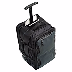 New | Taskin Xplorer (Now Larger) | Wheeled Rolling Travel Backpack w/ Laptop Compartment | Expandable & Convertible | Explorer