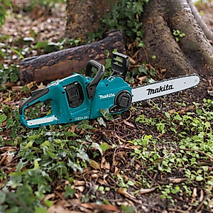 MAKITA XCU03Z 18V X2 (36V) LXT Lithium-Ion Brushless Cordless 14in Chain Saw, Tool Only (Renewed)