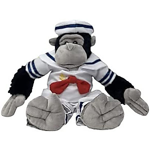 Sailor Boy w/Hat for Stuffed Toy Outfit - Fits Most 14"-18" Soft Toys, Adorable Dress-up Set Buddy Friends, Make Your Own Plushie Gifts, Birthday, Little Ones!