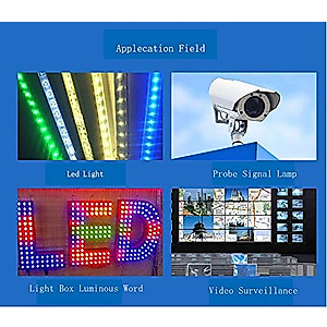 5V 5A Power Supply,25W Universal Regulated Switching Power Converter Adapter Transformer for LED Strip Light,Probe Signal Lamp,CCTV, Radio, Computer Project