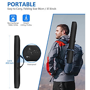 9.2ft/110'' Stainless Steel Light Stand, Sdfghj Heavy Duty Light Stand Photography Tripod with 1/4'' to 3/8'' Screw Adapter for Strobe Flash, LED Ring Light, Monolight, Softbox, Reflector, Speedlight