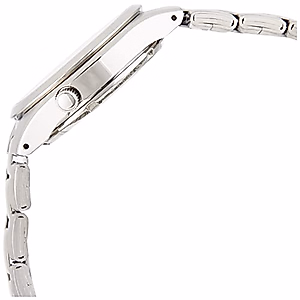 Seiko Men's 5' Japanese Automatic Stainless Steel Casual Watch, Color: Black dial (Model: SNK617)