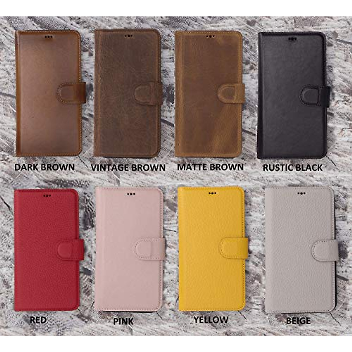 Custom compatible with iPhone 12 Pro Wallet Case Magnetic Detachable, Genuine Leather, 12, 12 Pro, 12 Pro MAX, 12 Mini, compatible with iPhone 11, 11 Pro, 11 Pro MAX, Handmade Genuine Leather