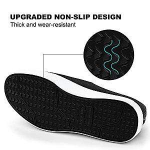 Harvest Land Womens Garden Clogs Shoes Quick Drying Breathable Water Shoes Slip-On Summer Outdoor Beach Sand Sandals Black Size 8