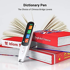 SVANTTO Pen Scanner, Text to Speech Device for Dyslexia, OCR Digital Highlighter Reader Pen, Exam Reading Pen, Bluetooth Langage Translator, No Monthly Fee