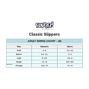 Silver Lilly Fuzzy Animal Slippers for Women & Men, House Shoes, Teddy Bear, Cow, Cute, Great Mother's Day Gift for Mom, Wife, Daughter