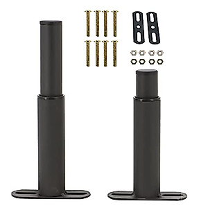 Adjustable Height Center Support Leg for Bed Frame, 5.1" to 9.5" Metal Adjustable Center Frame Slat Support Leg, Sofa Furniture Cabinet Bed Frame Support Leg for Wooden Slats and Metal Bed Frame