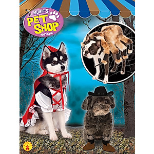 Rubie's unisex adult Red Riding Hood Pet Accessory, As Shown, XL Neck 20 Girth 27 Back 28 US