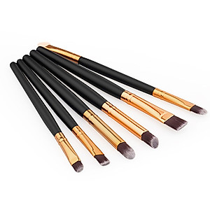 Vodisa Nude Neutral Eyeshadow Palette, Matte and Shimmer Eye Shadows Long Lasting Blendable Eyeshadow with Makeup Brushes Set Warm Brown Waterproof High Pigment Powder Pallet 25B