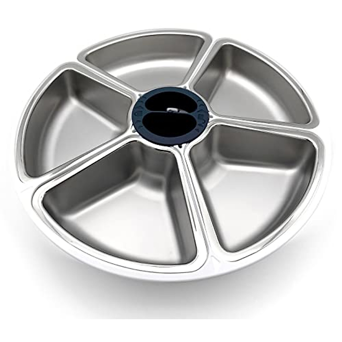 Cat Mate C500 Five-Meal Automatic Pet Feeder with Stainless Steel Bowl Inserts