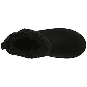 Koolaburra by UGG Women's ADVAY Slip-ON Fashion Boot, Black, 8