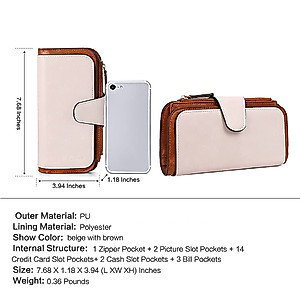 CLUCI Crossbody Bags for Women bundles with Wallet for Women