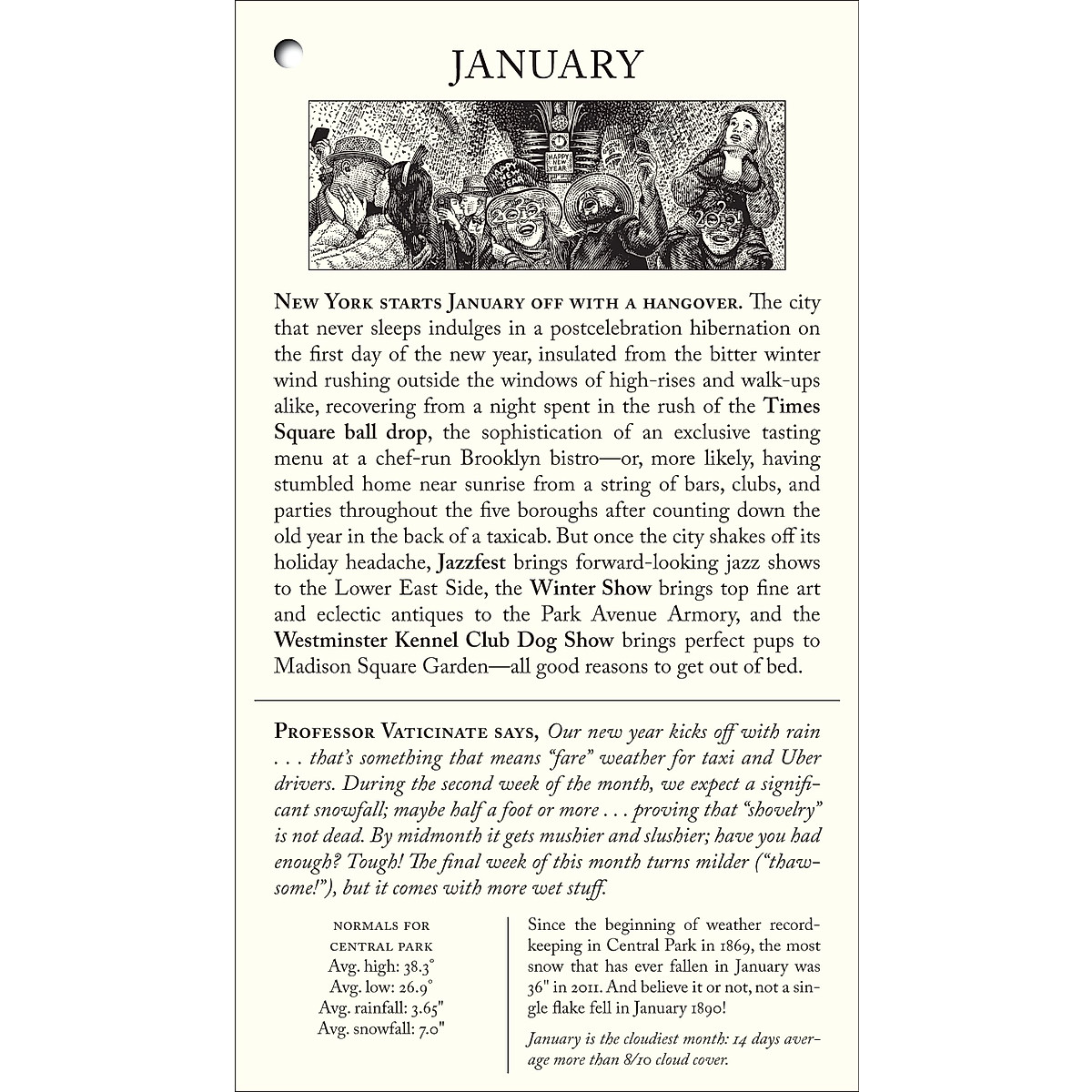 An Almanac of New York City for the Year 2023