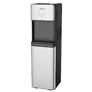 Honeywell UV Bottom-Load Tri-Temperature Water Dispenser, Silver (HWDB-1880SS)