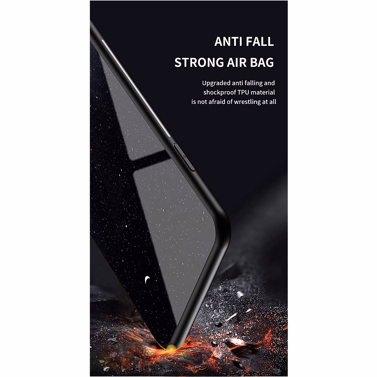 IVY Tempered Glass Starry Sky Case for Oppo Reno2 Z Case - C