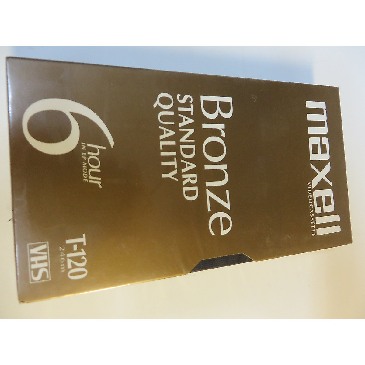 Maxell Bronze Standard Quality 6 Hour in Ep Mode T-120