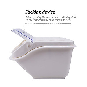 40-Cup 2.2Gal/8Qt Commercial ProSave Shelf-Storage Food Ingredient Bin with Scoop,Storage for Dogs Food, Flour, Long Term Storage Products for Home, Restaurant, Kitchen, Industrial