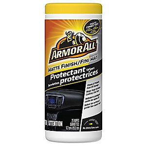 25 Pack Matte Finish Protectant Car Wipes
