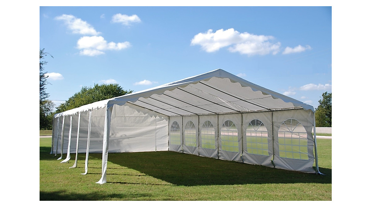 DELTA 40'x20' Budget PE Tents for Parties, Party Tent, Wedding Tent ...