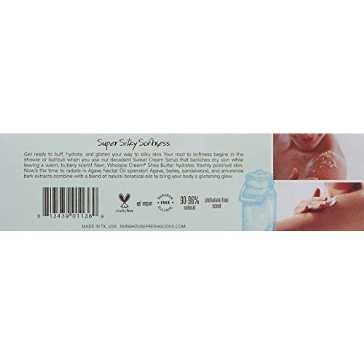 FarmHouse Fresh Sweeping Softness 3-Step Body Sampler, 3 Count