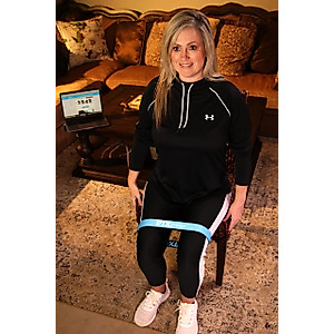 PTX Therapy - Posture Towel Roll - High Density Foam Neck & Lower Back Roll for Physical Therapy Exercise - Improve Posture & Alignment - Reduce Pain - Sweat Resistant Cover - Color: Eclipse