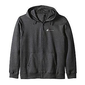 Ford Bronco R Left Chest Logo Zip Hoodie