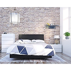 Nexera Platform Bed, Full, Black