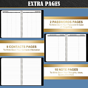 2024-2025 Planner - 2024-2025 Monthly Planner from Jul. 2024 to Dec. 2025, Calendar 2024-2025 Planner with Faux Leather, 9" x 11"